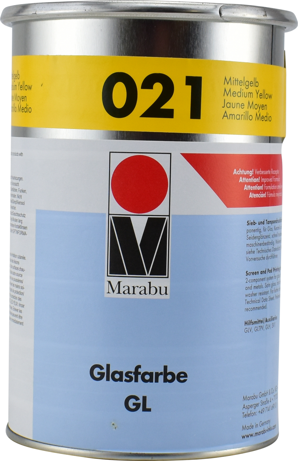 Glass ink GL 021 Medium Yellow – Uniscreen Group Ltd – NZ Digital and ...