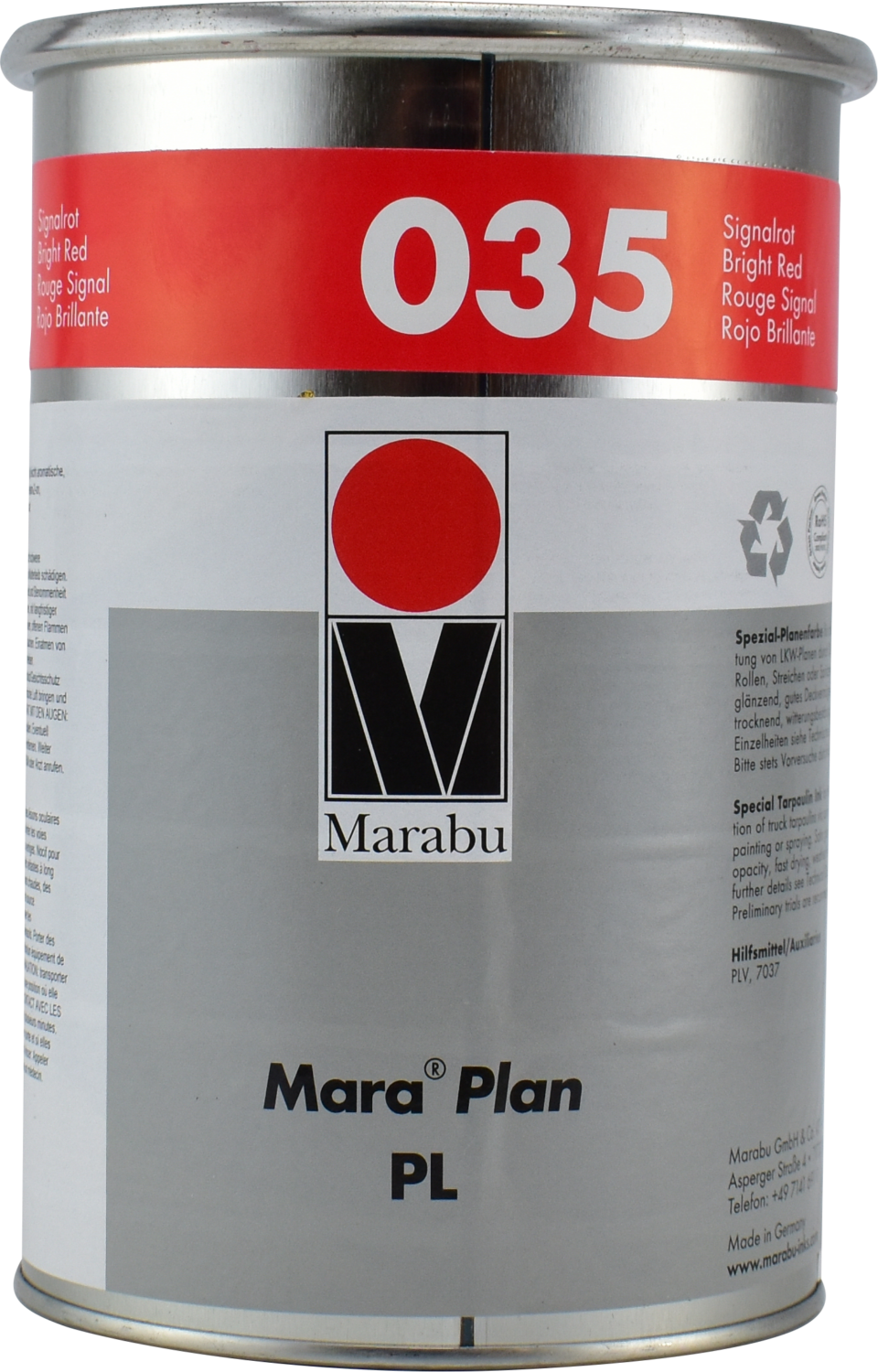 Maraplan PL 035 Bright Red – Uniscreen Group Ltd – NZ Digital and ...