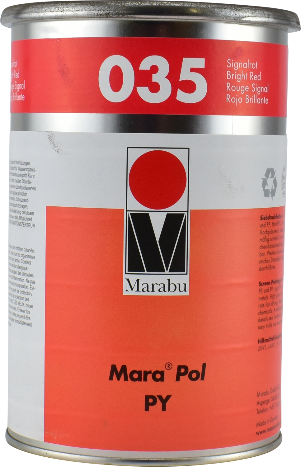 Marapol PY 035 Bright Red – Uniscreen Group Ltd – NZ Digital and Screen ...